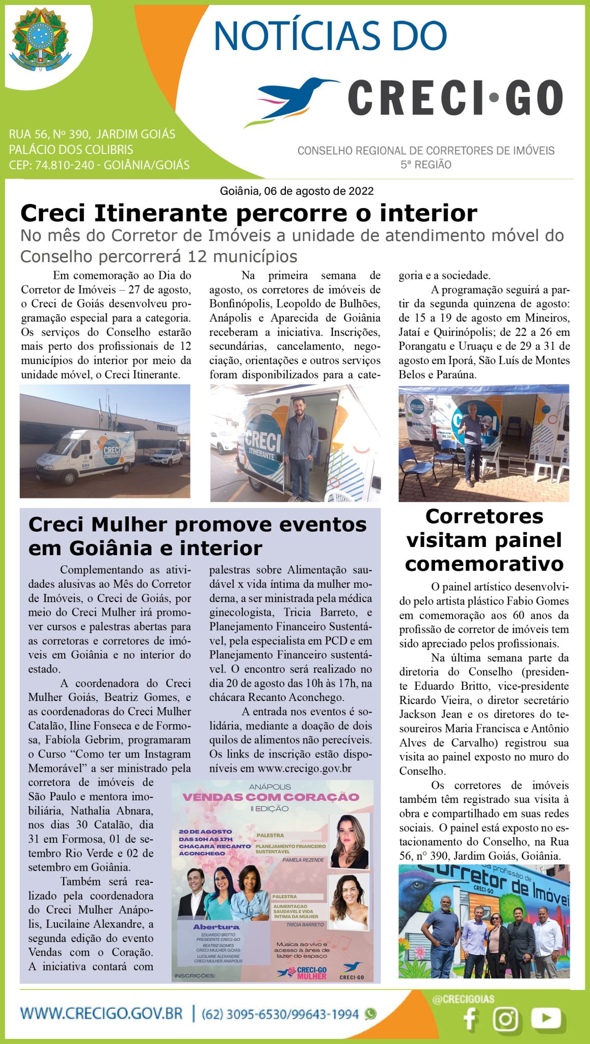 CRECI GO – Portal de Corretores de Imóveis do Estado de Goiás