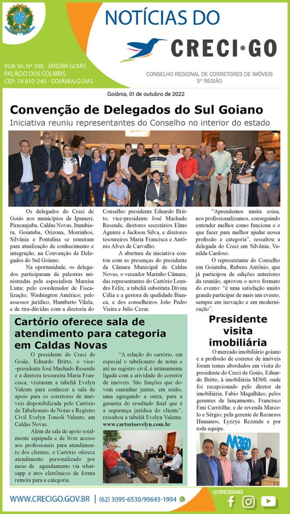 CRECI GO – Portal de Corretores de Imóveis do Estado de Goiás