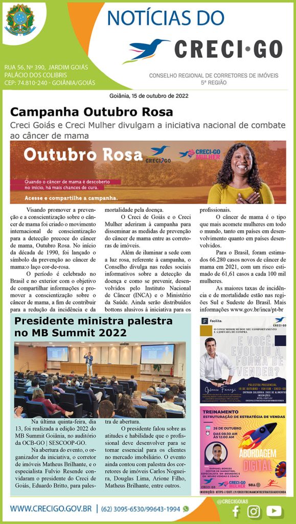 CRECI GO – Portal de Corretores de Imóveis do Estado de Goiás